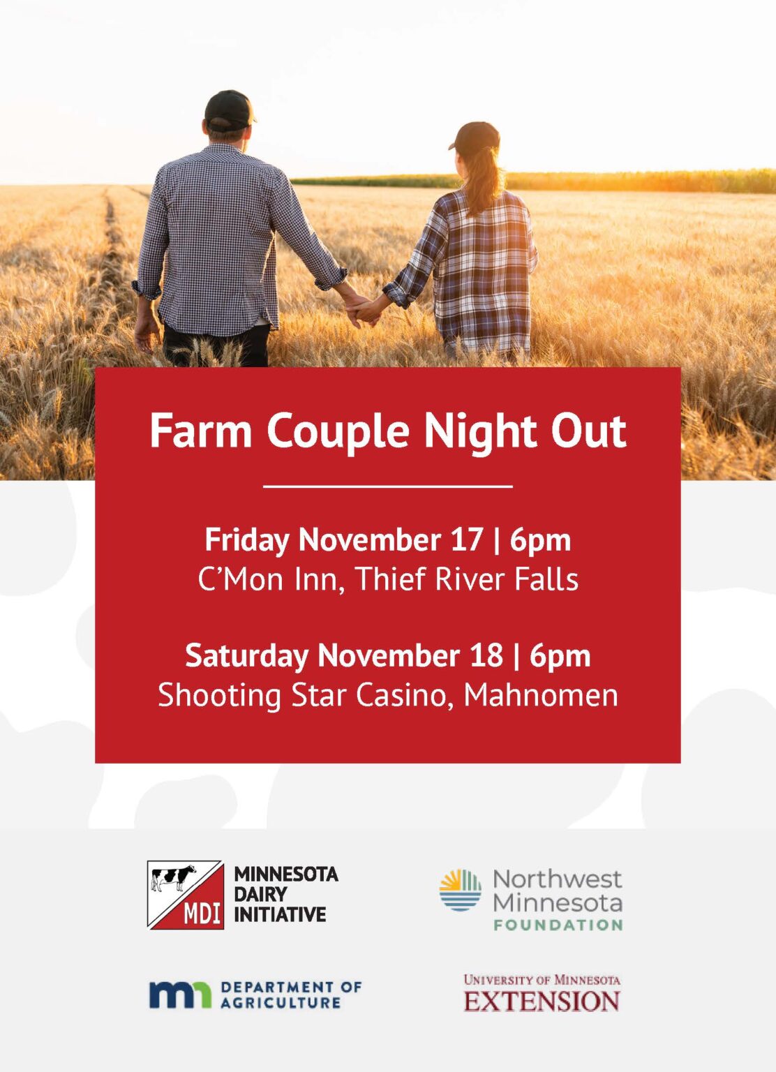 Farm Couple Night Out - Minnesota Dairy Initiative